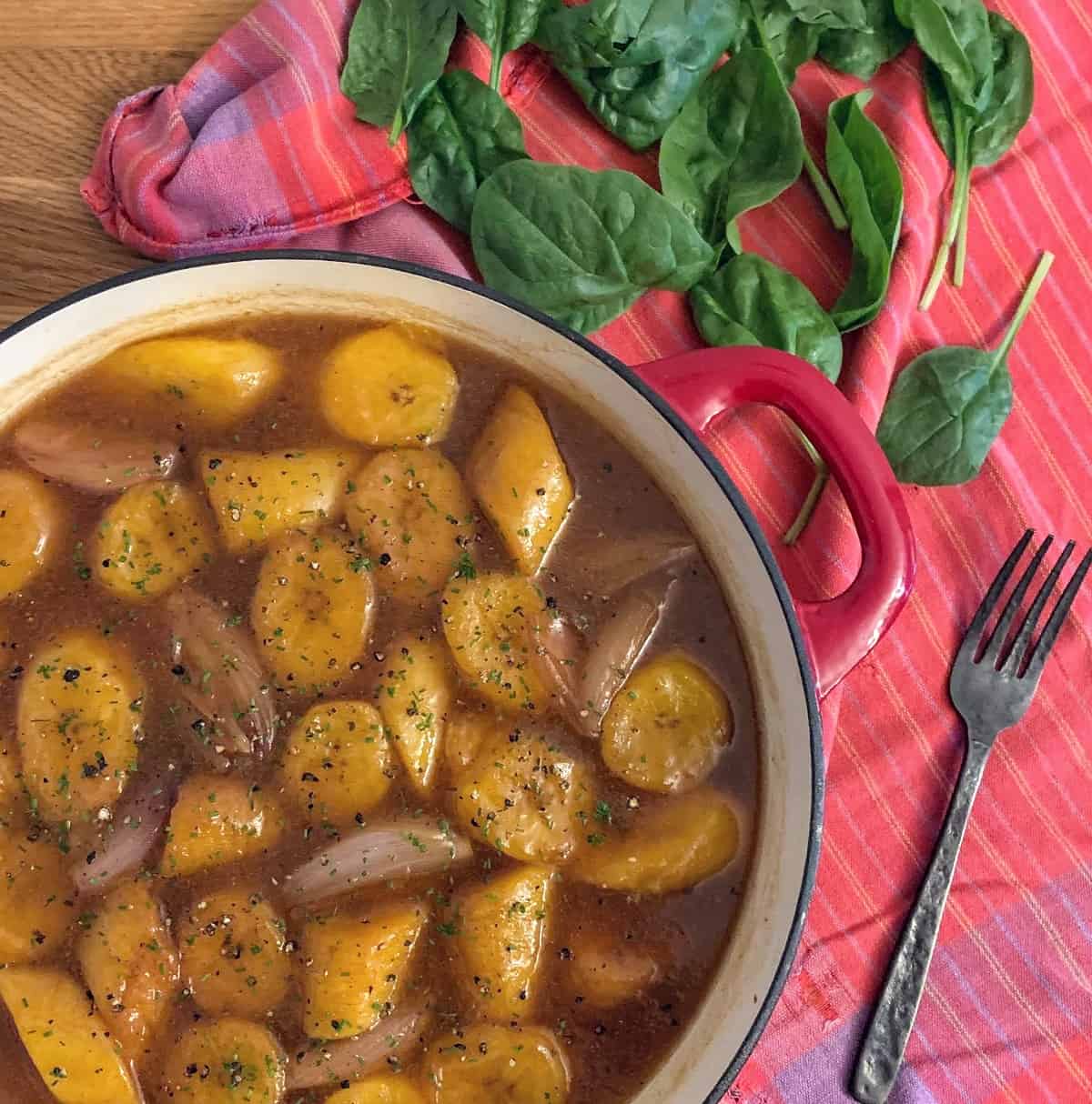 Caramel-Braised Plantains - The All Purpose Kitchen